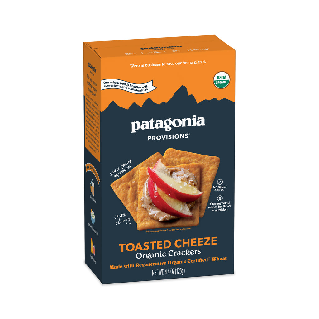 Organic Vegan Cheddar Cheeze Crackers | Patagonia Provisions
