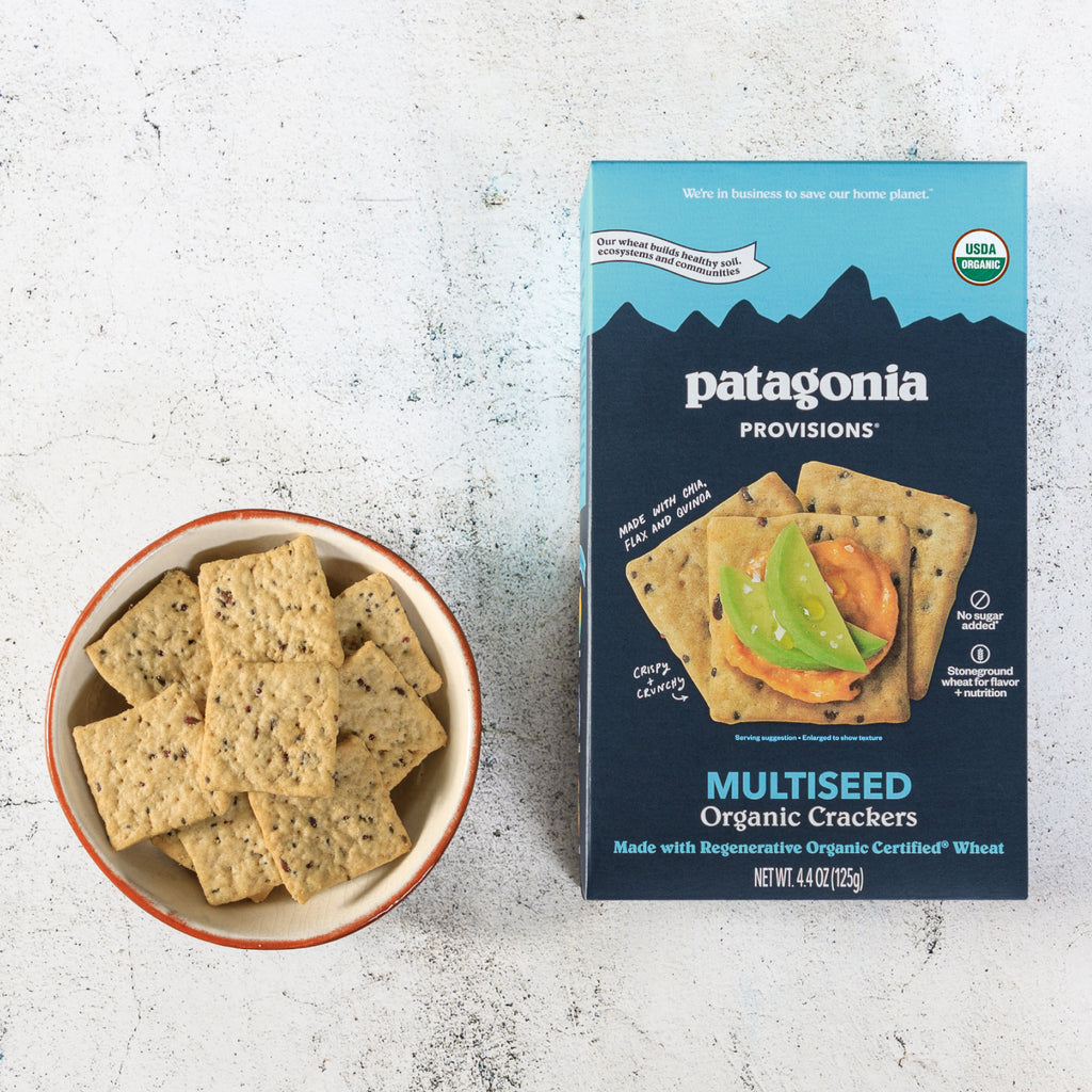 Organic Multiseed Crackers | Patagonia Provisions